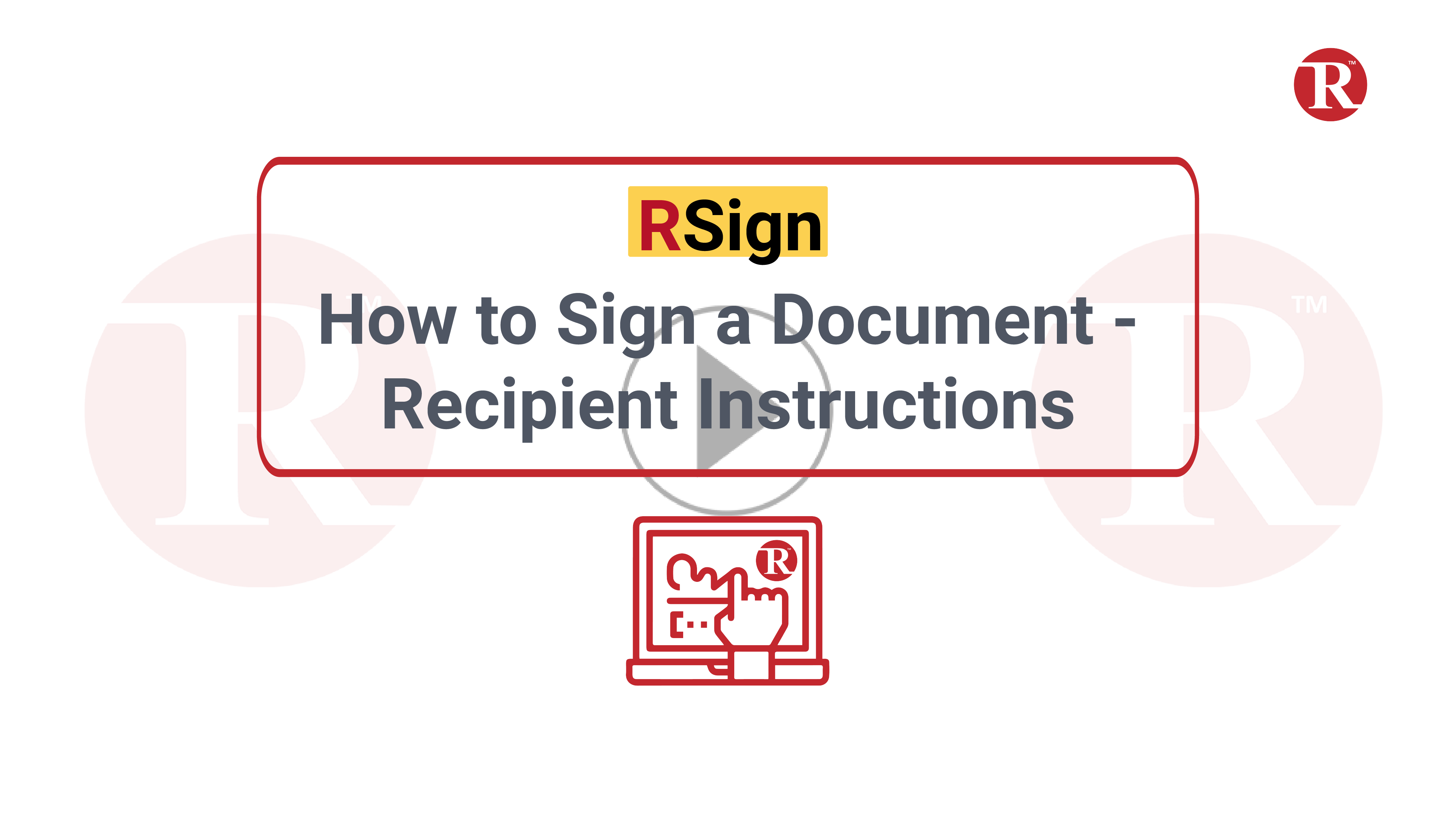 Product Training Videos - RMail & RSign by RPost